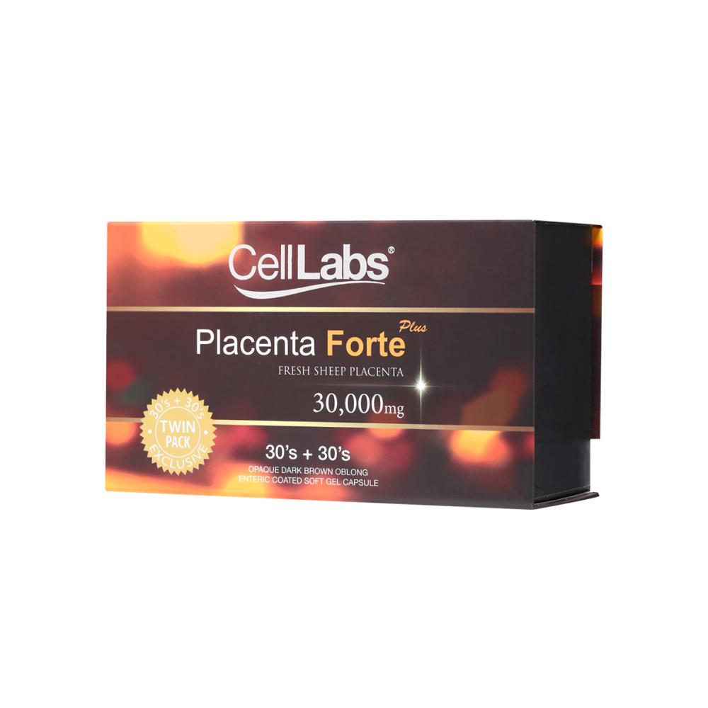 CellLabs Placenta Forte Plus Sheep Placenta Capsules - CellLabs